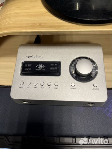 Universal audio apollo solo купить в Москве | Электроника | Авито