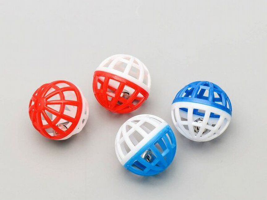 Мячик с колокольчиком для животных