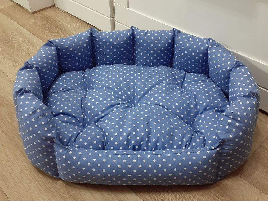 Лежанка для животных новая овальная