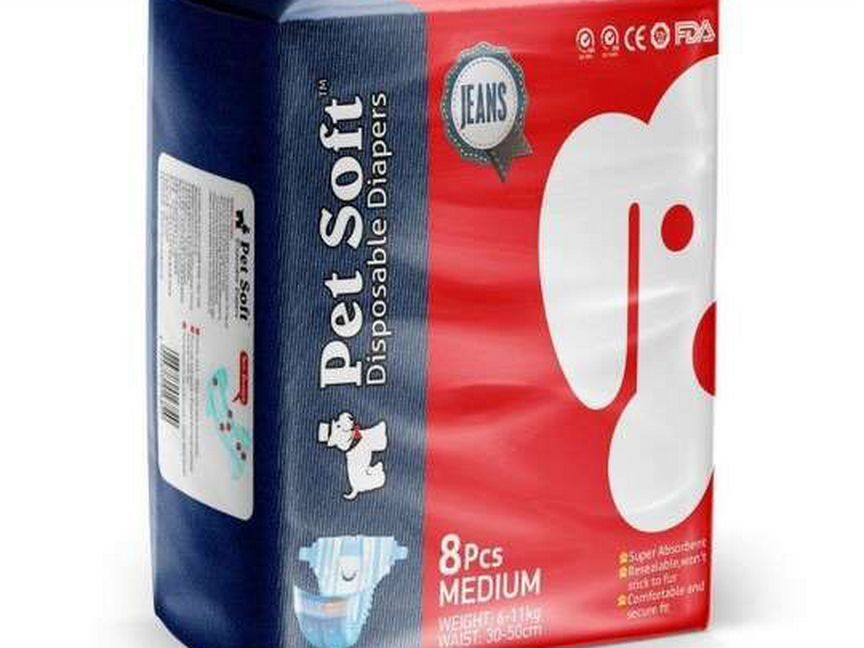 Подгузники для животных