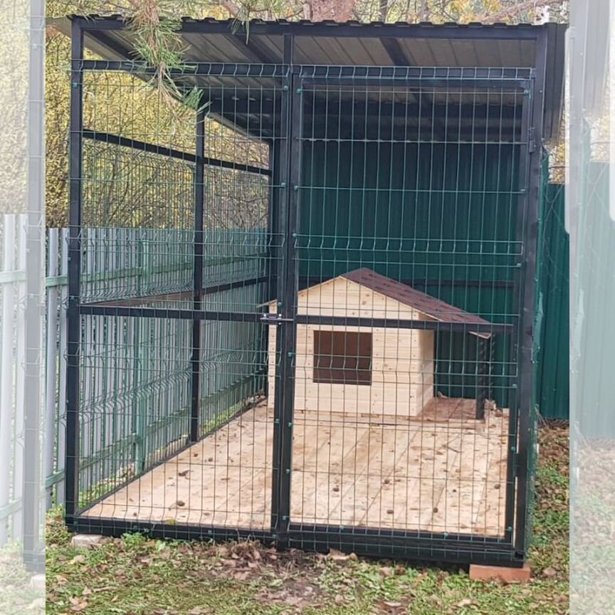 Вольер для собак уличный