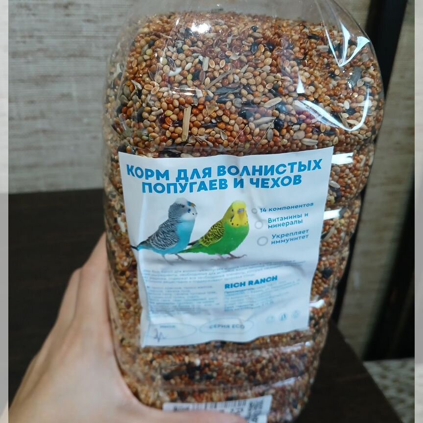 Корм для Волнистых попугаев