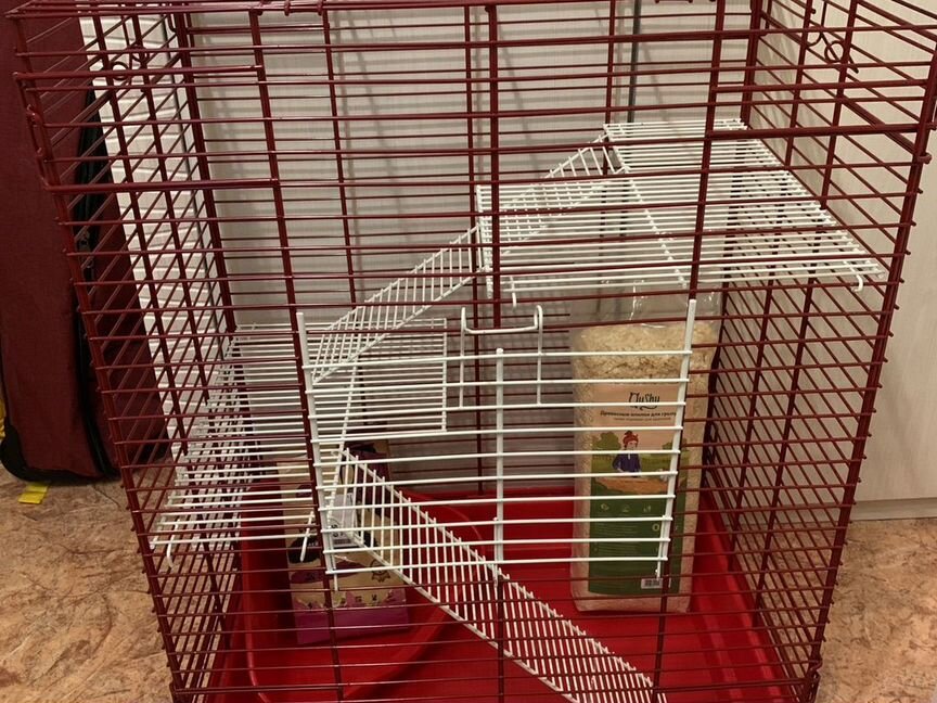 Клетка для грызунов 60х40х80