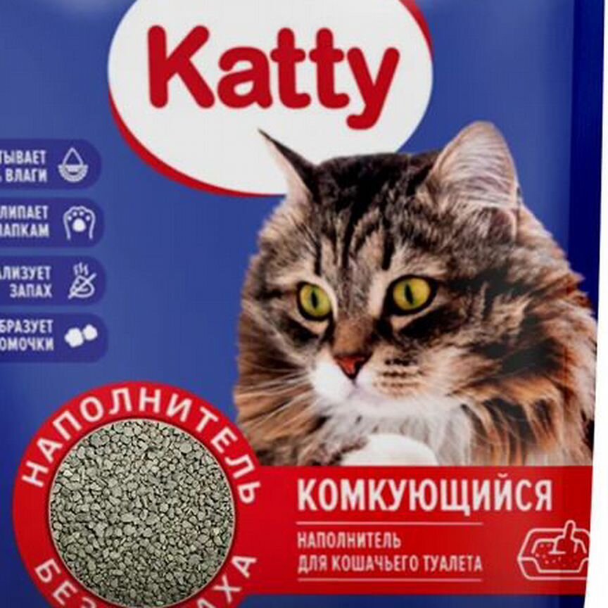 Katty наполнитель для кошачьего туалета 5 кг