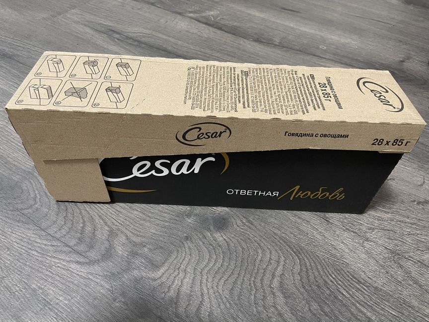 Корм для собак cesar