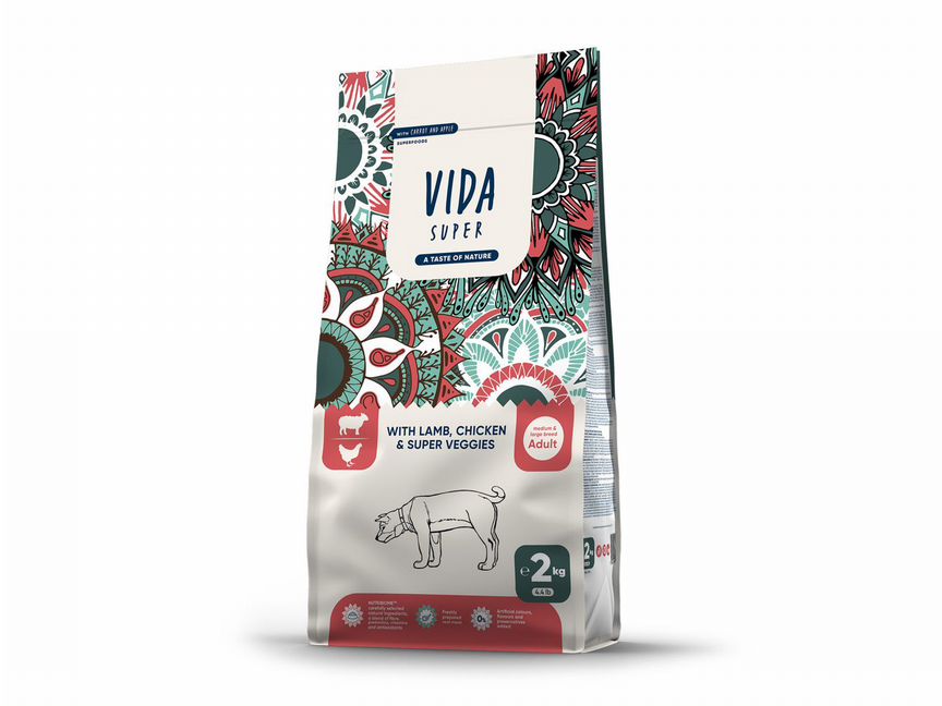 Vida Super корм для взрослых собак средних и крупн