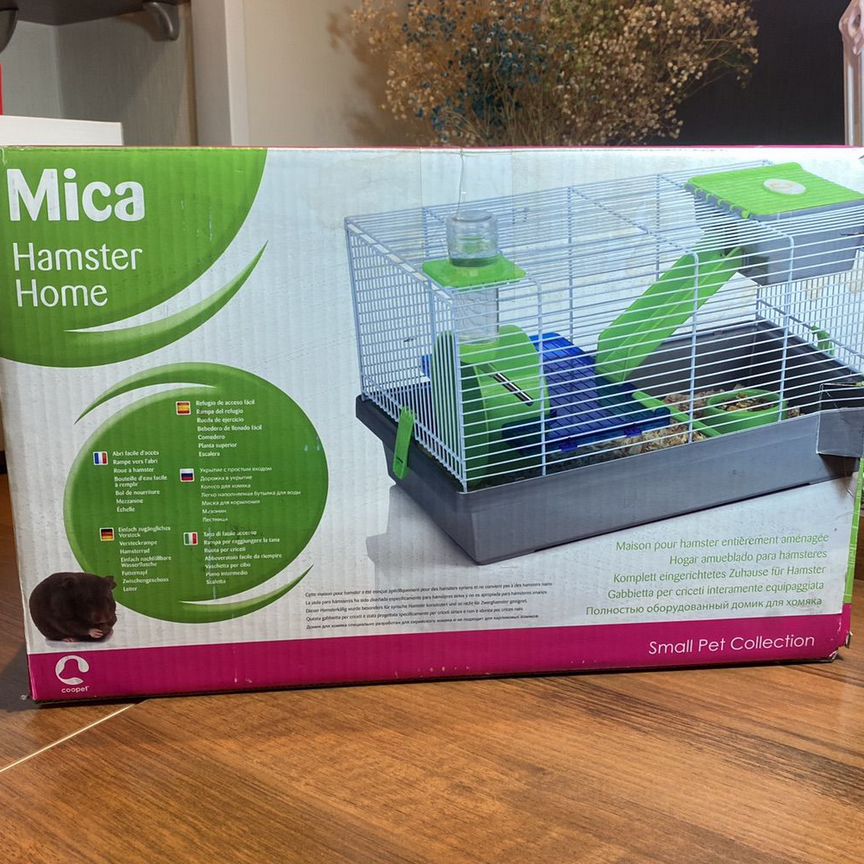 Mica клетка для хомяка