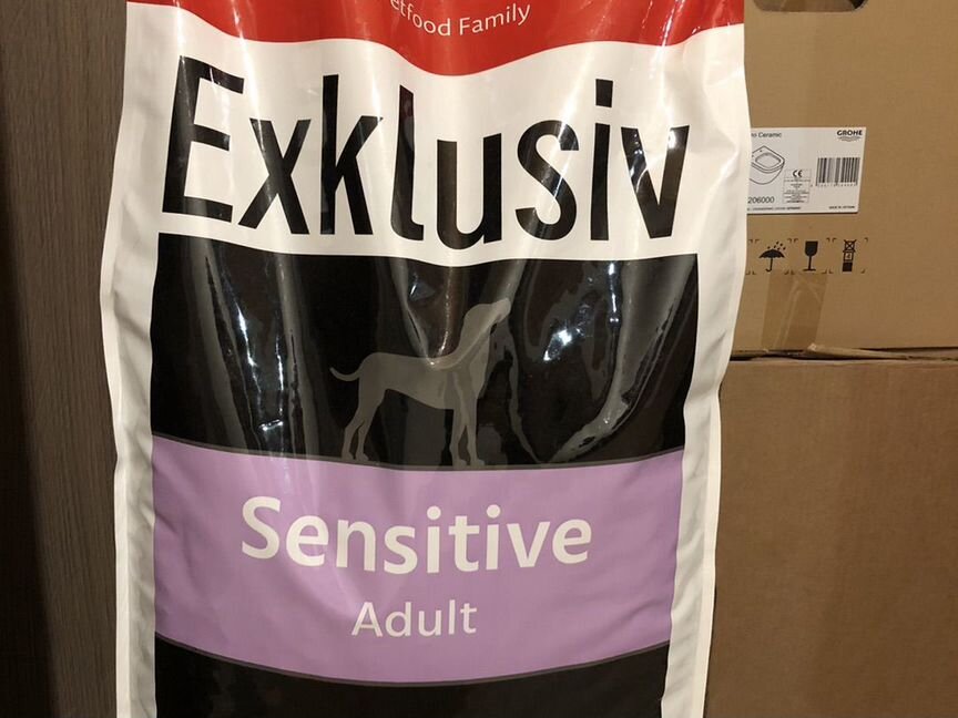 Mera Exklusiv Sensitiv Adult Lamm & Reis 15кг