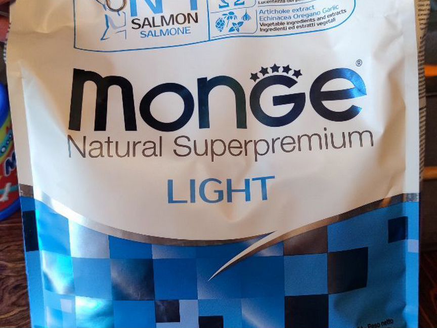 Корм для собак Monge Light
