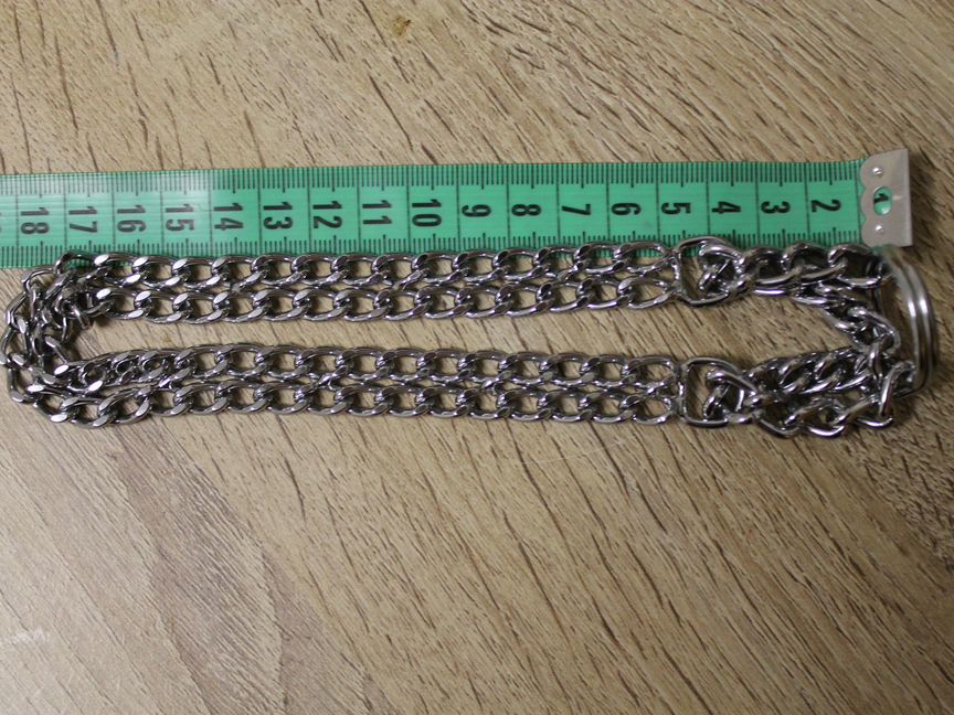 Ошейник удавка для собак металлический