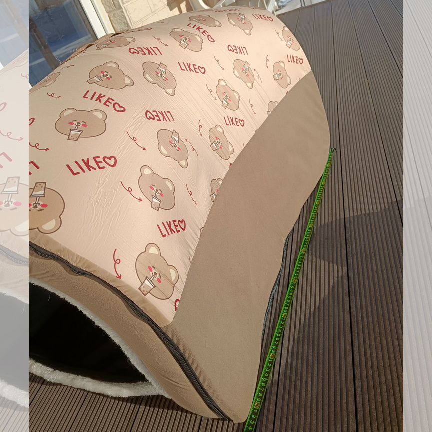 Мягкая собачья будка 100x70x50