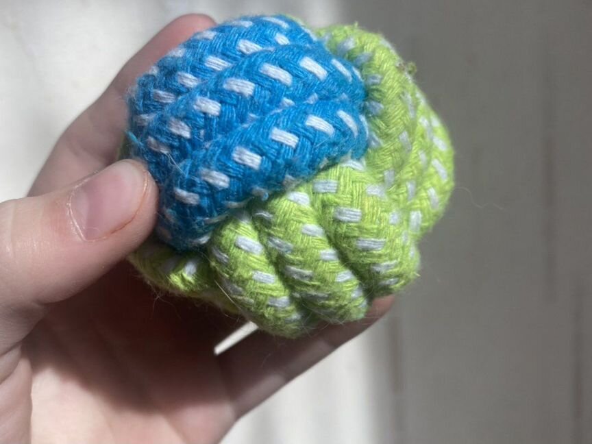 Ошейник, мячик, канатик