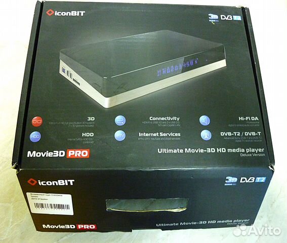 Мультимедиа плеер iconBit Movie3D PRO купить в Новороссийске по низкой цене | Электроника ...