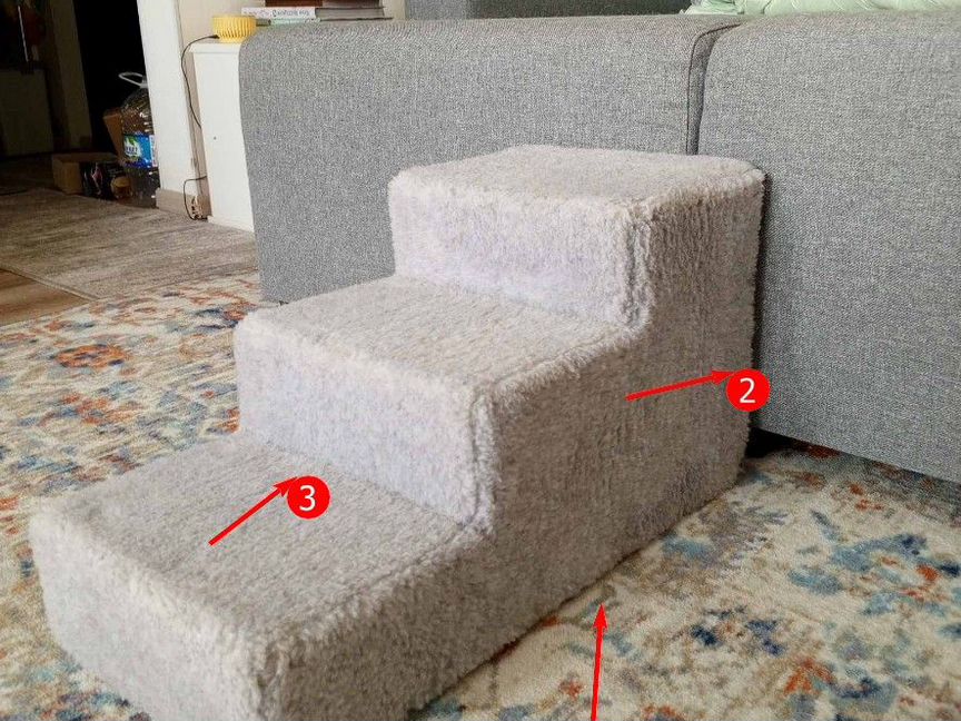 Лесенка для собак бу