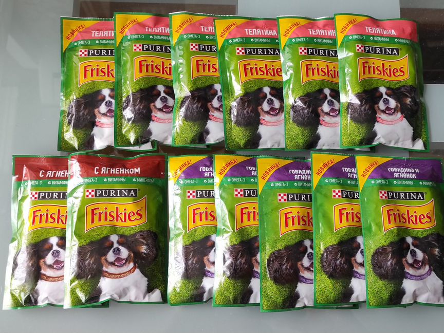 Влажный корм для собак purina frieskies
