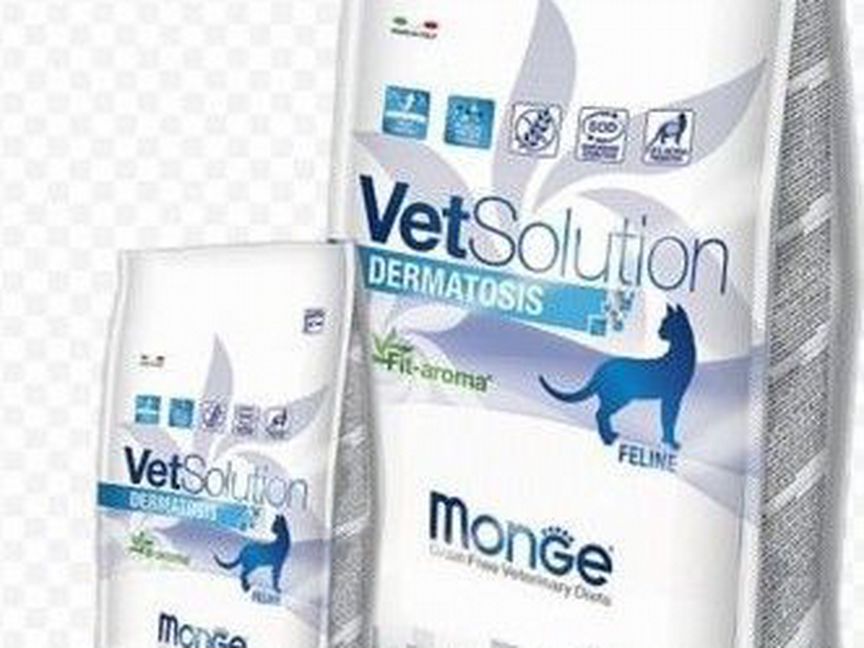 Monge Dermatosis Дерматозис для кошек