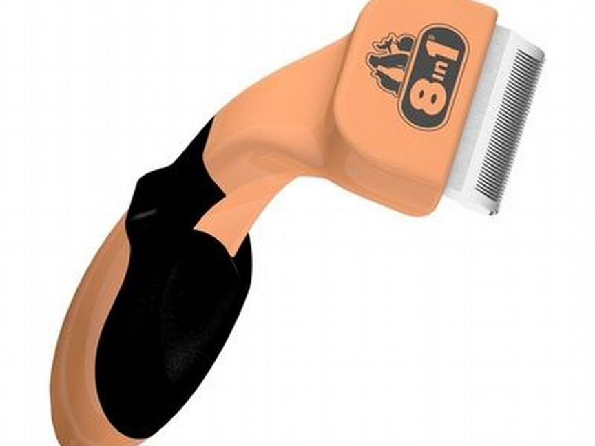 8 в 1 (deshedder и лакомства) Дешеддер для кошек,S