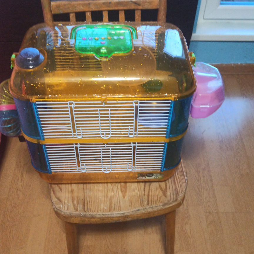 Клетка для грызунов пластиковая