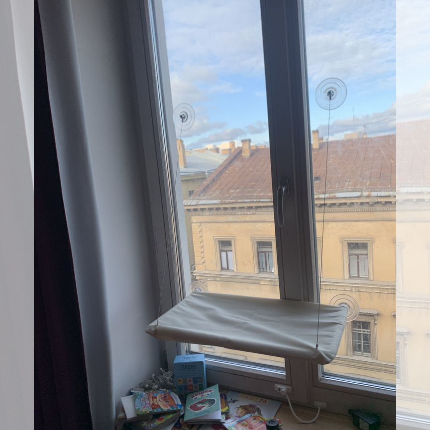 Подвесной гамак для кошек