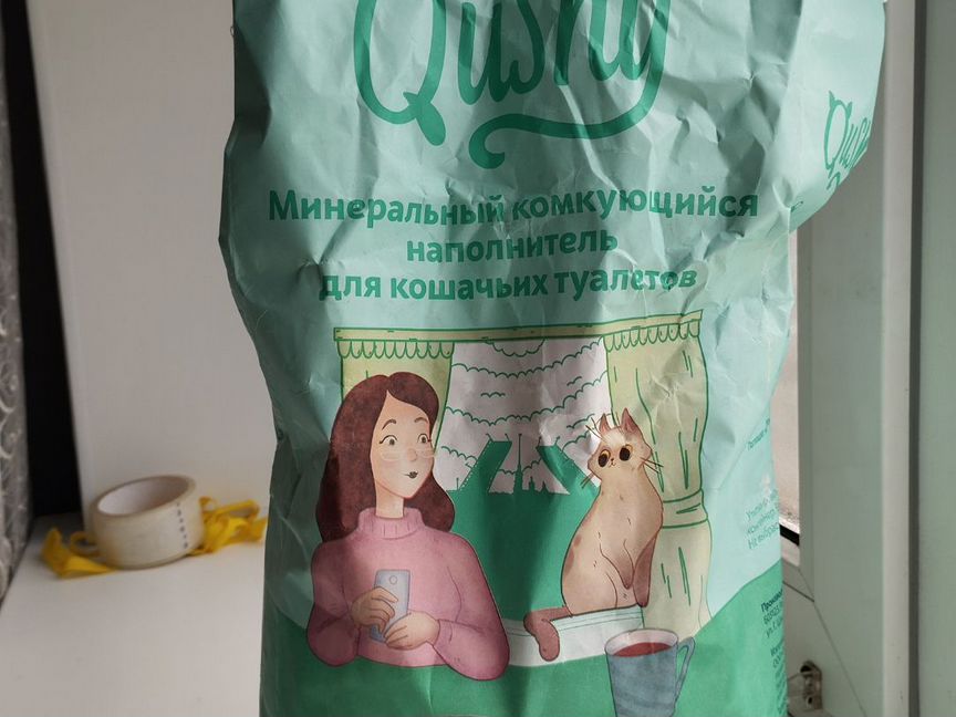 Минеральный наполнитель для кошек