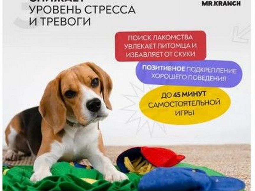 Нюхательный коврик для собаки