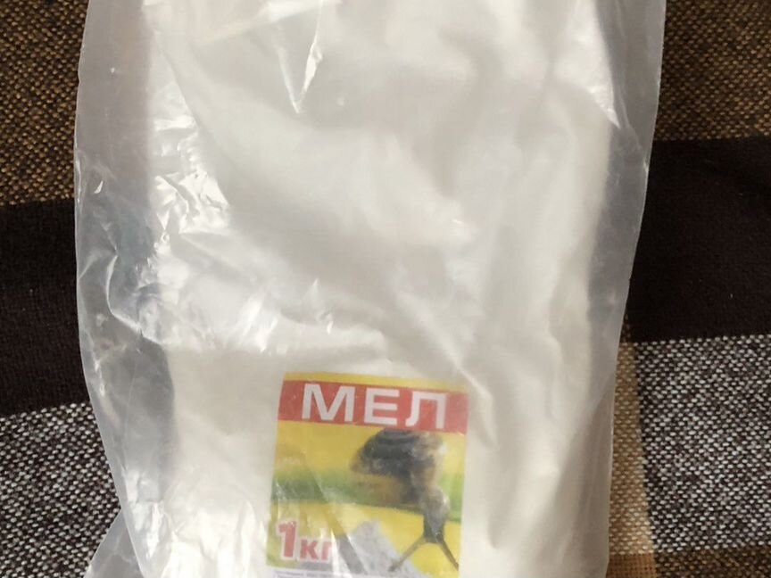 Мел кормовой для улиток 1кг