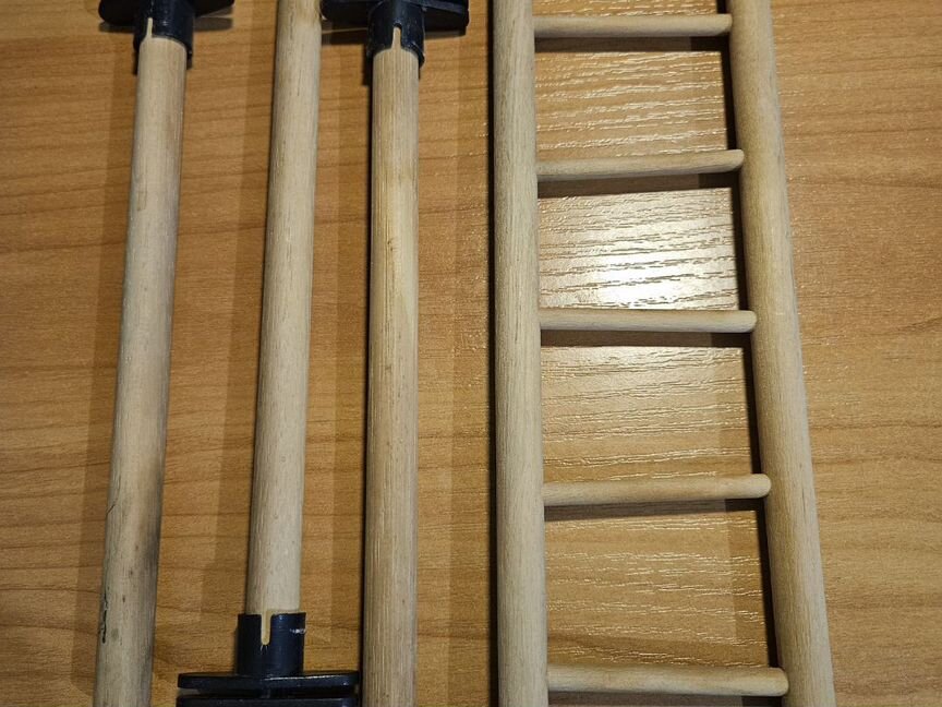 Лесенка и жёрдочки для птиц