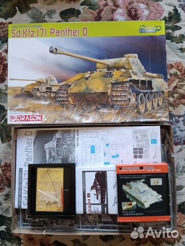 Dragon 6299 German Sd.Kfz 171 Panther Ausf.D +доп купить в Москве ...