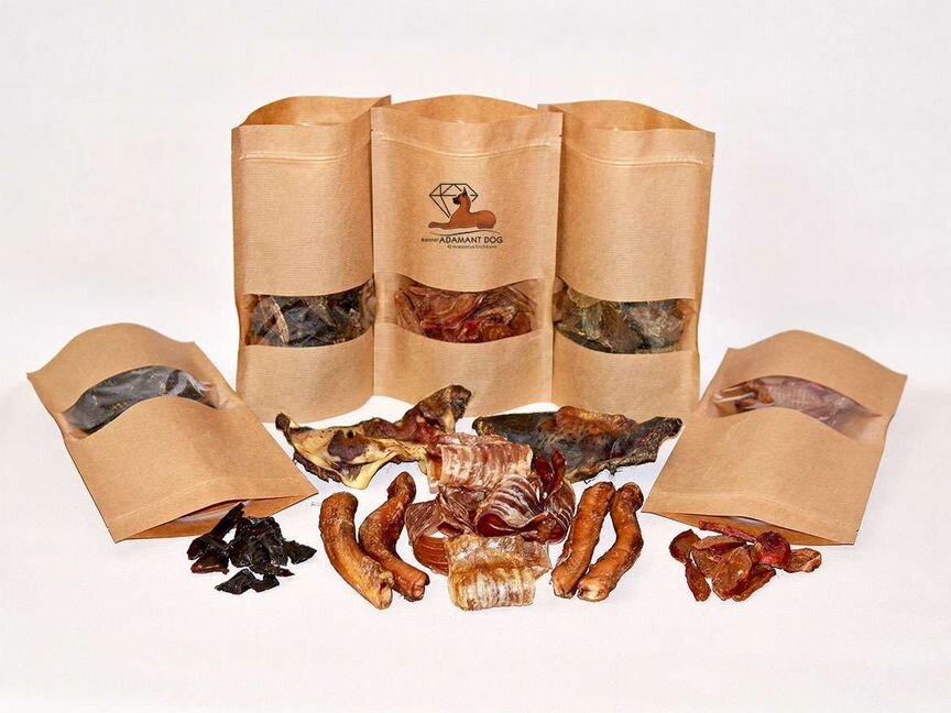 Натуральные сушёные лакомства для собак