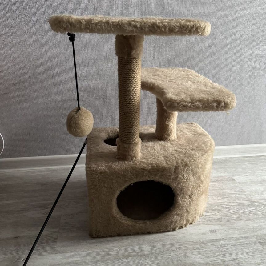 Когтеточка домик для кошки