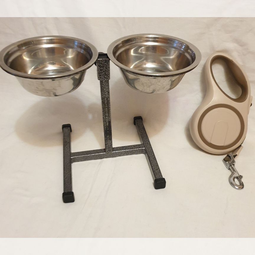 Поводок   поилка/ кормушка для собак