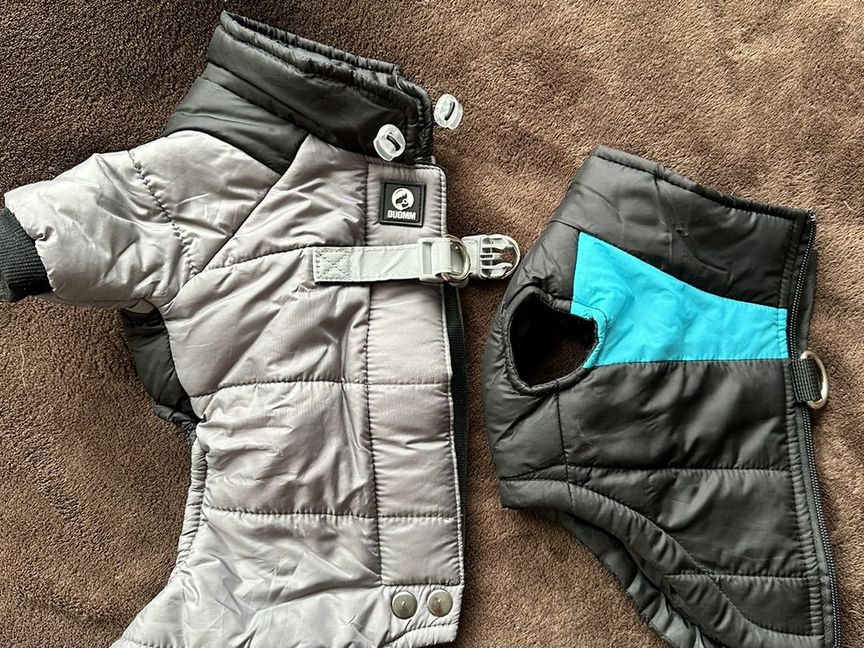 Костюм и жилетка для собак мелких пород