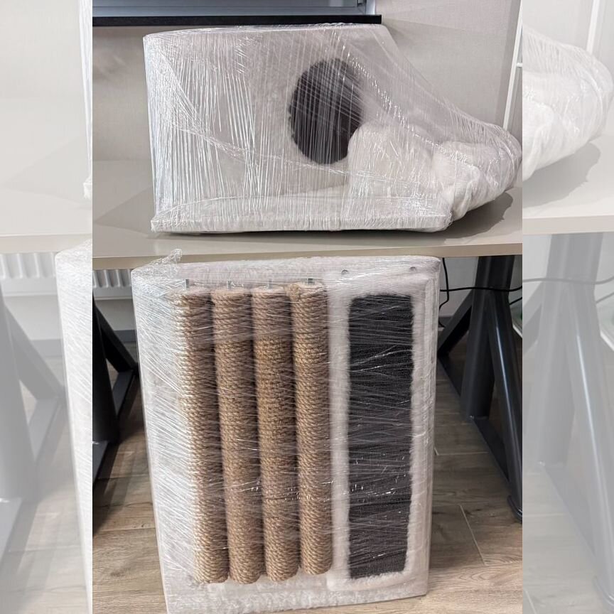 Комплекс с домиком для кошек