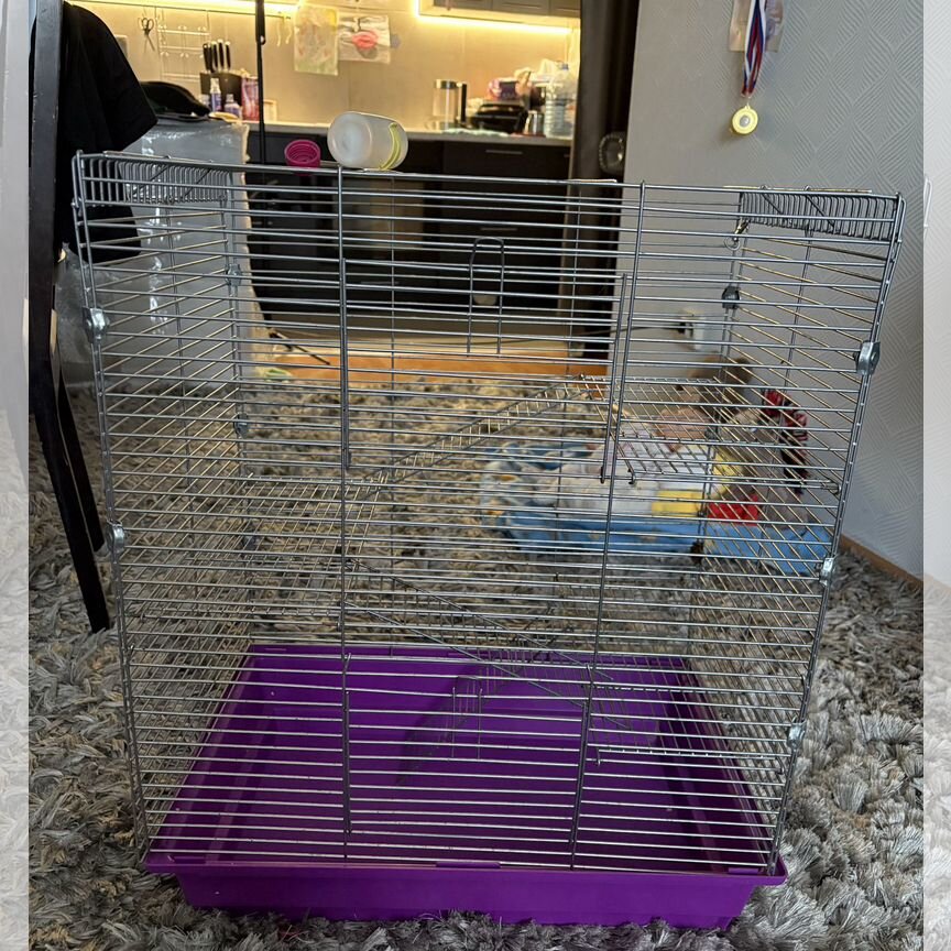 Клетка для грызунов в хорошем состоянии