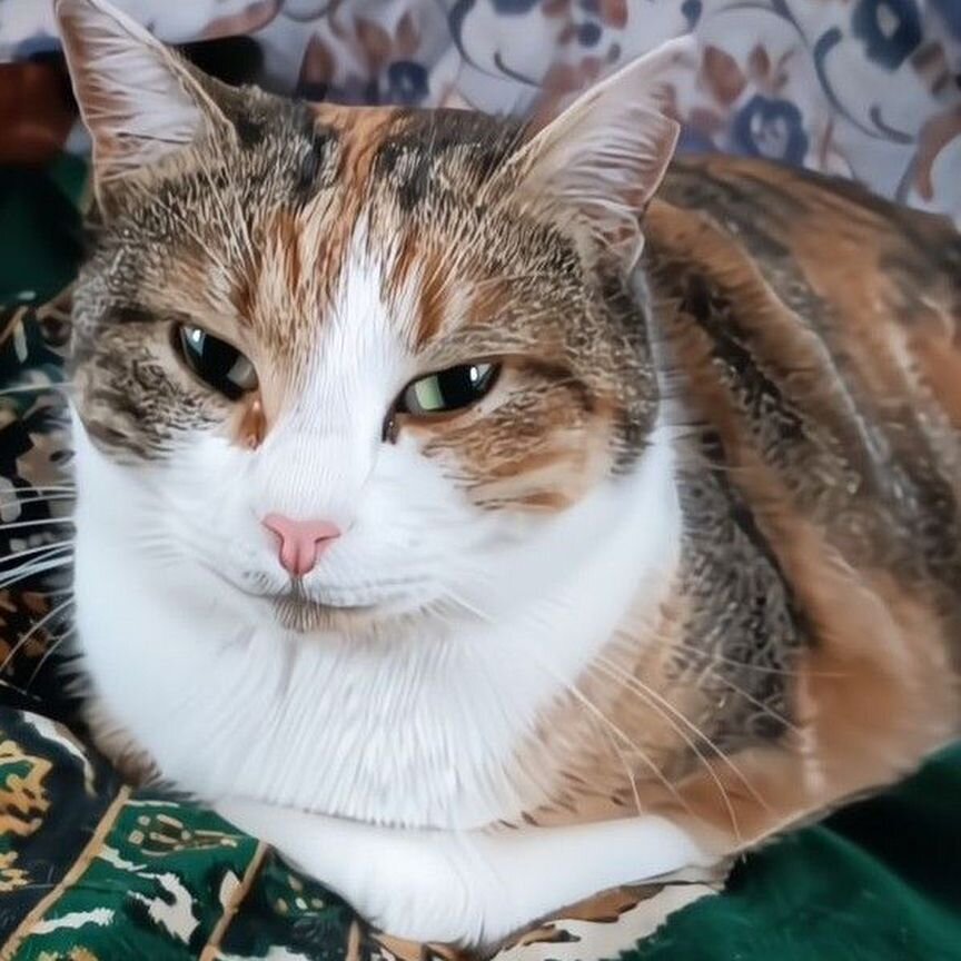 Взрослая кошка в добрые руки