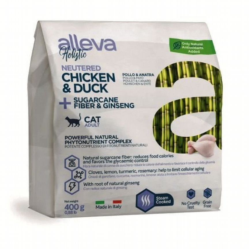 Корм для кошек alleva