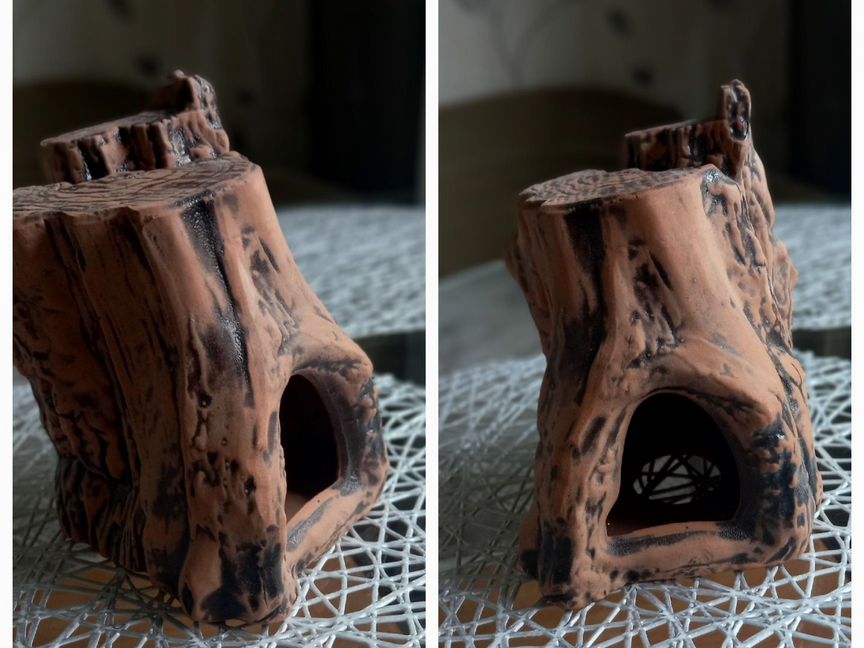 Пень для аквариума