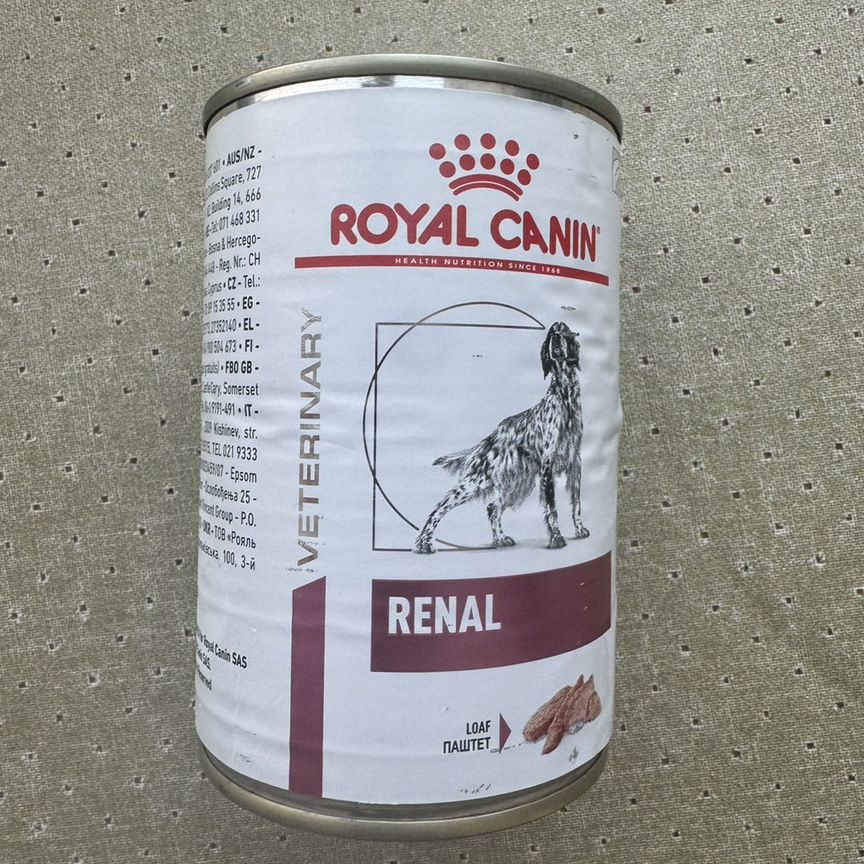 Royal canin ренал для собак