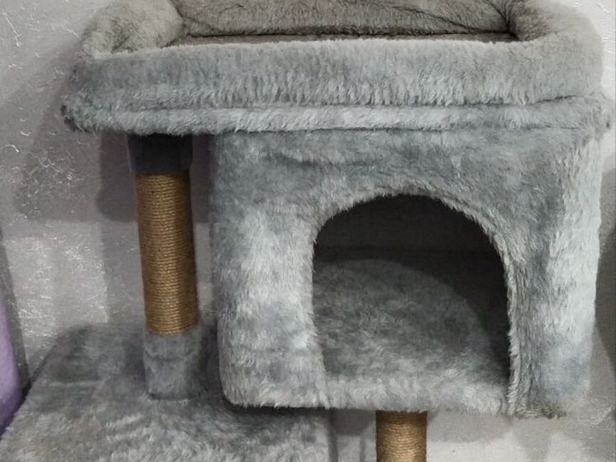 Когтеточка-домик для кошек