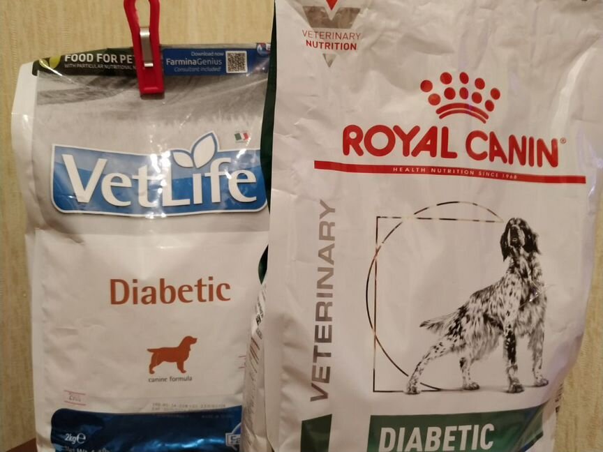 Корм для собак с диабетом