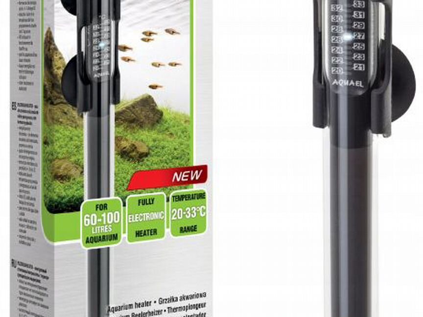Акваэль 121217 Нагреватель platinium heater 100W 6