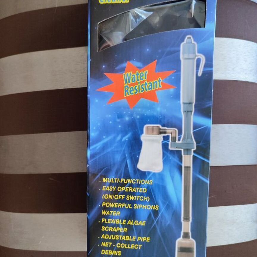 Battery cleanner pump Очиститель грунта