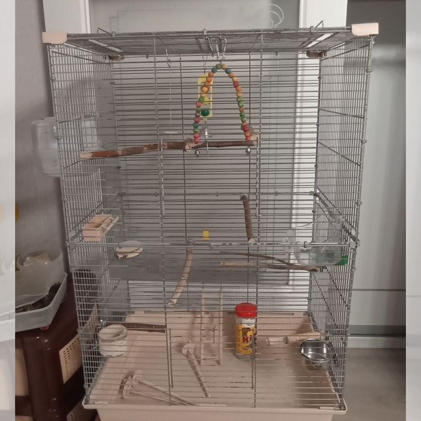 Большая клетка для птиц и попугаев