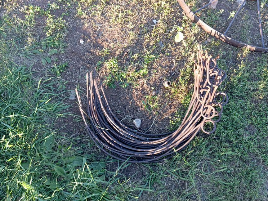 Зубья от граблей конских