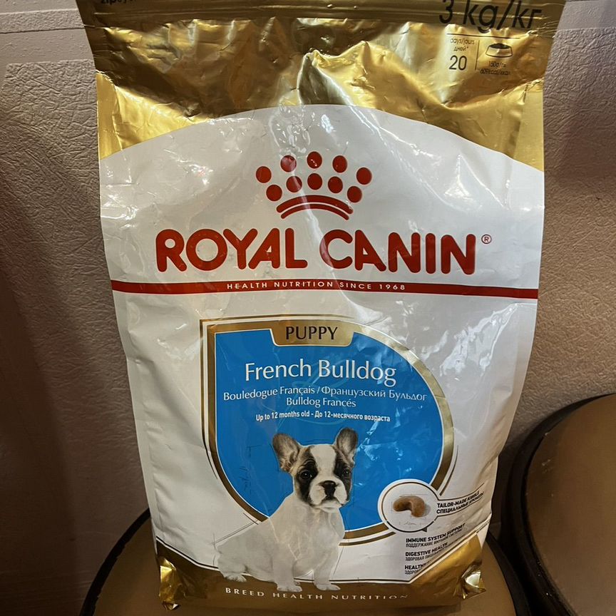 Корм для собак royal canin puppy french buldog
