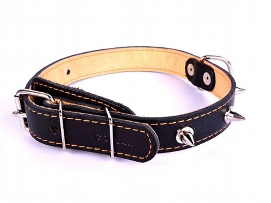 Ошейник collar двойной с шипами (ширина 45мм, длин