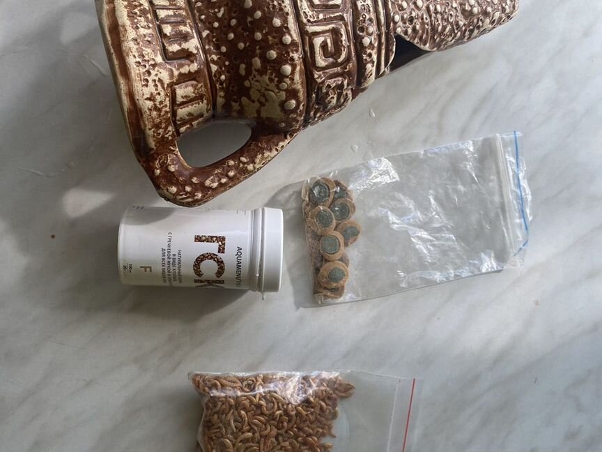Корм для рыбок отдам