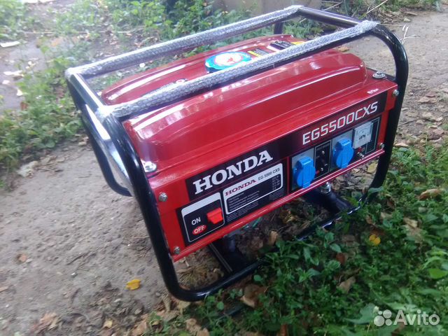 Бензогенератор honda eg5500cxs купить в Москве | Товары для дома и дачи ...
