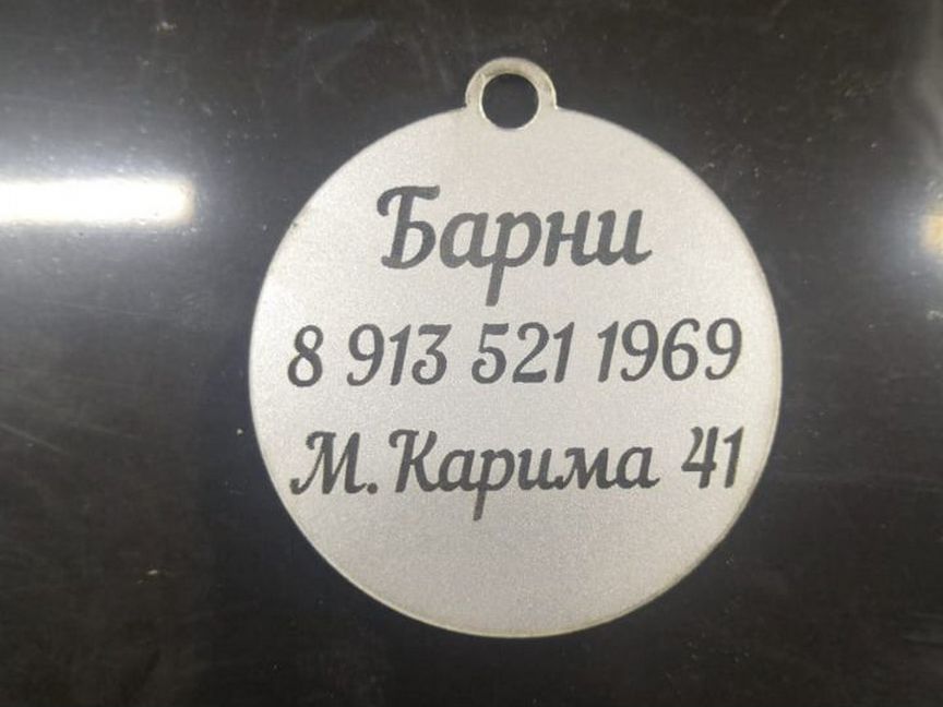 Жетон для собаки