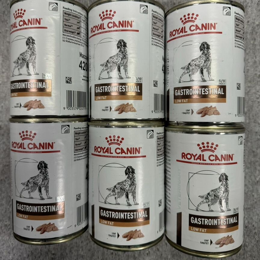 Royal canin gastrointestinal для собак